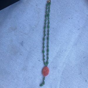 Jewelry | Vintage Jade Chinese Necklace | Poshmark